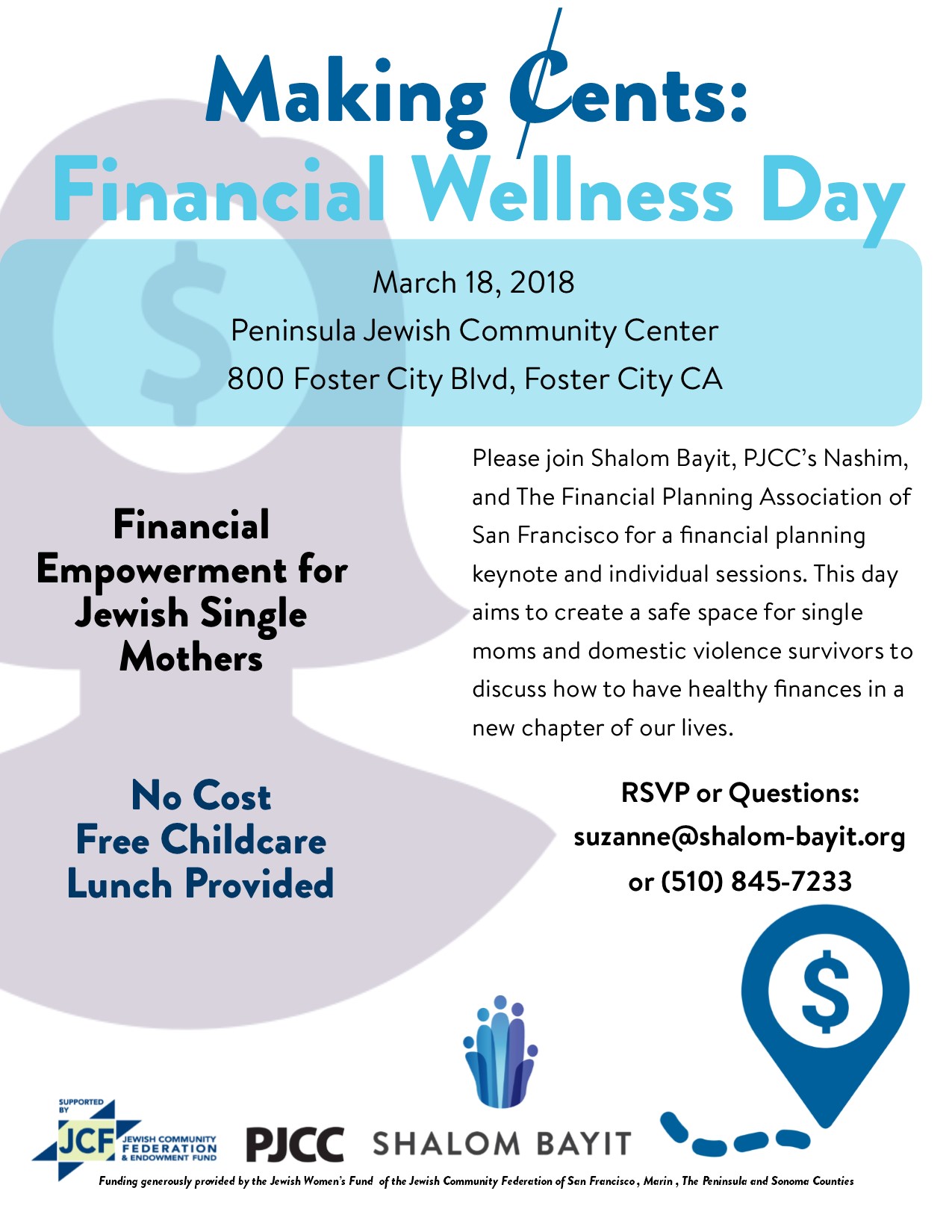 3-18-18 Making Cents Financial Wellness Day - Shalom BayitShalom Bayit